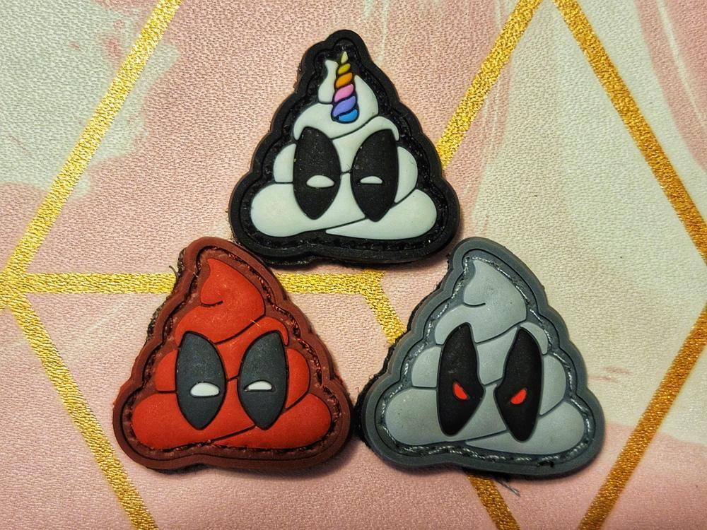 Deadpool Deadpoo Unicorn PVC Ranger Eye Patch – LA Patches and Pins