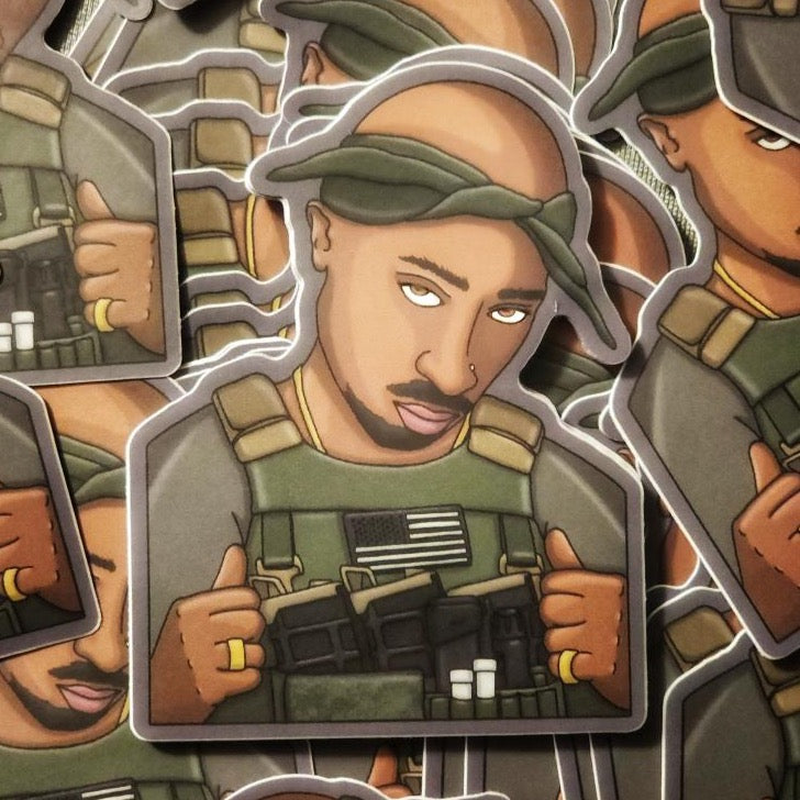 Tupac Tactical Morale Patch – LA Patches and Pins