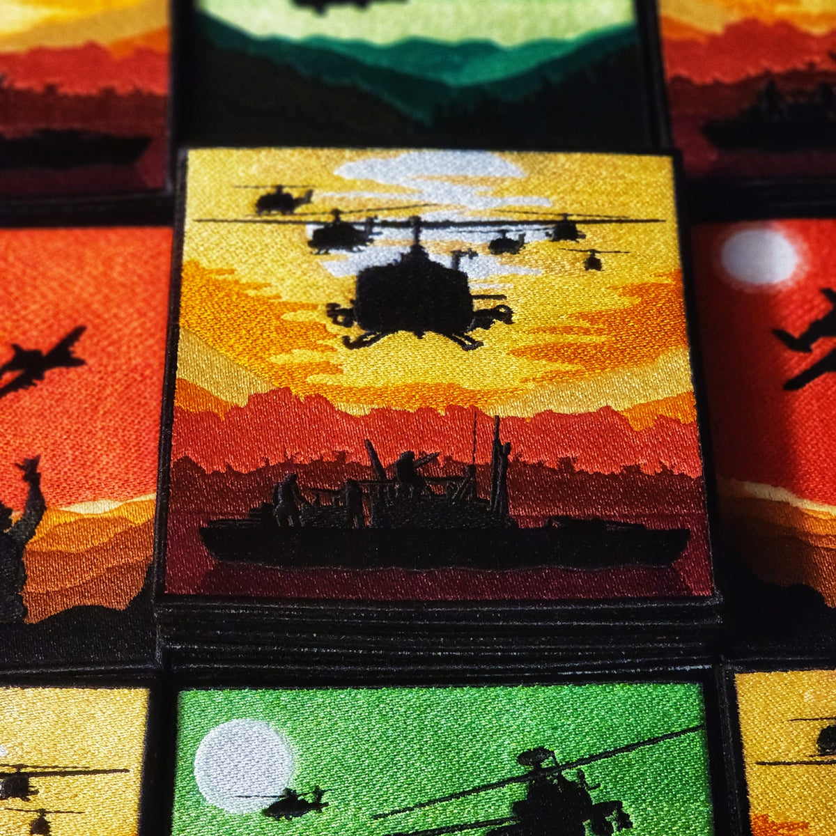 Tactical Silhouette Patches – LA Patches and Pins